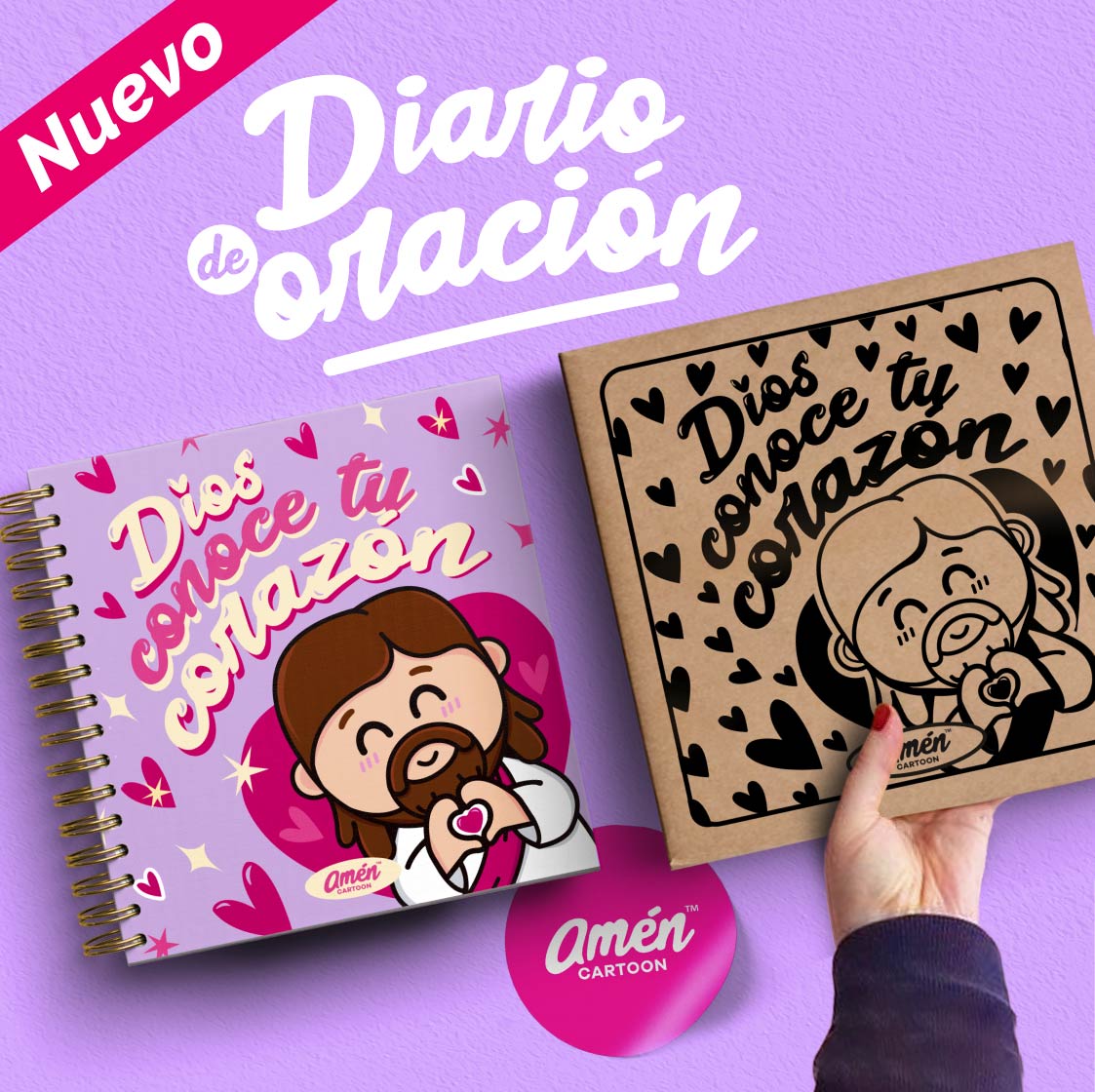 DIARIO DE ORACIÓN – Amén Cartoon