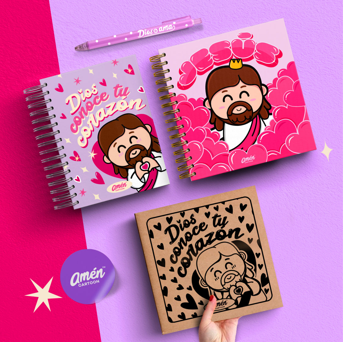 Kits Amén – Amén Cartoon
